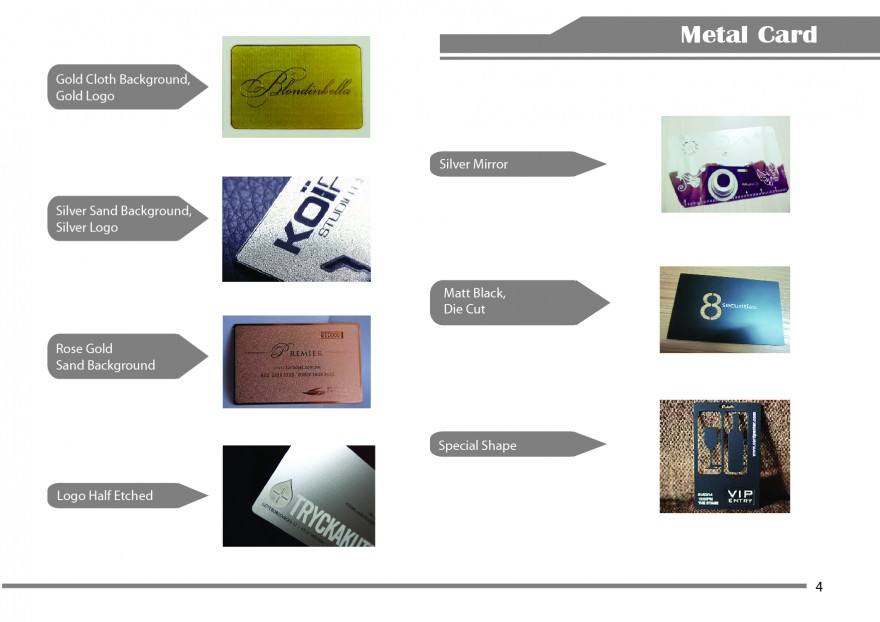 Custom Metal Business Card Printing In Malaysia | Tag Print